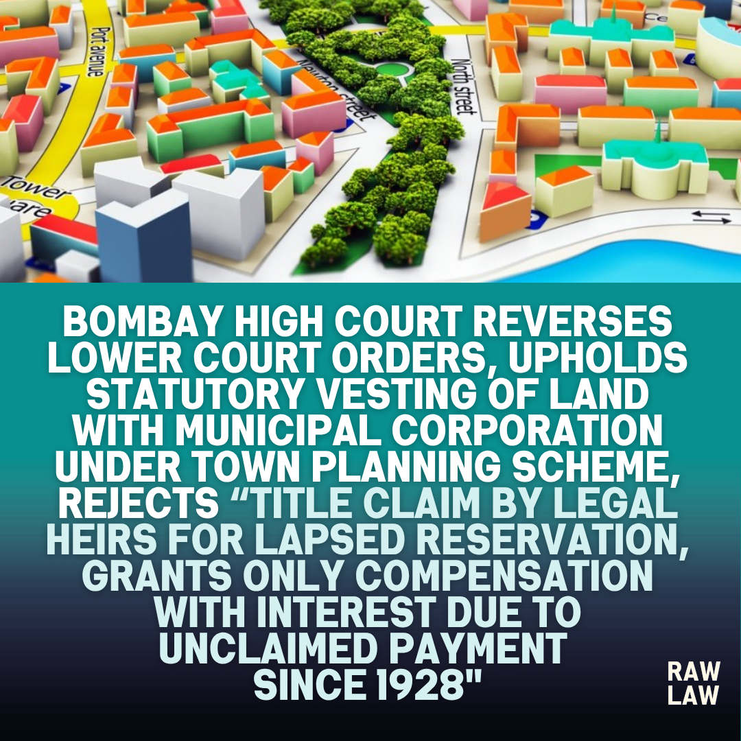 Bombay High Court Reverses Lower Court Orders, Upholds Statutory ...