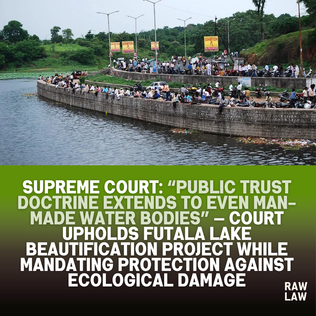 Supreme Court: “Public Trust Doctrine Extends to Even Man-Made Water ...