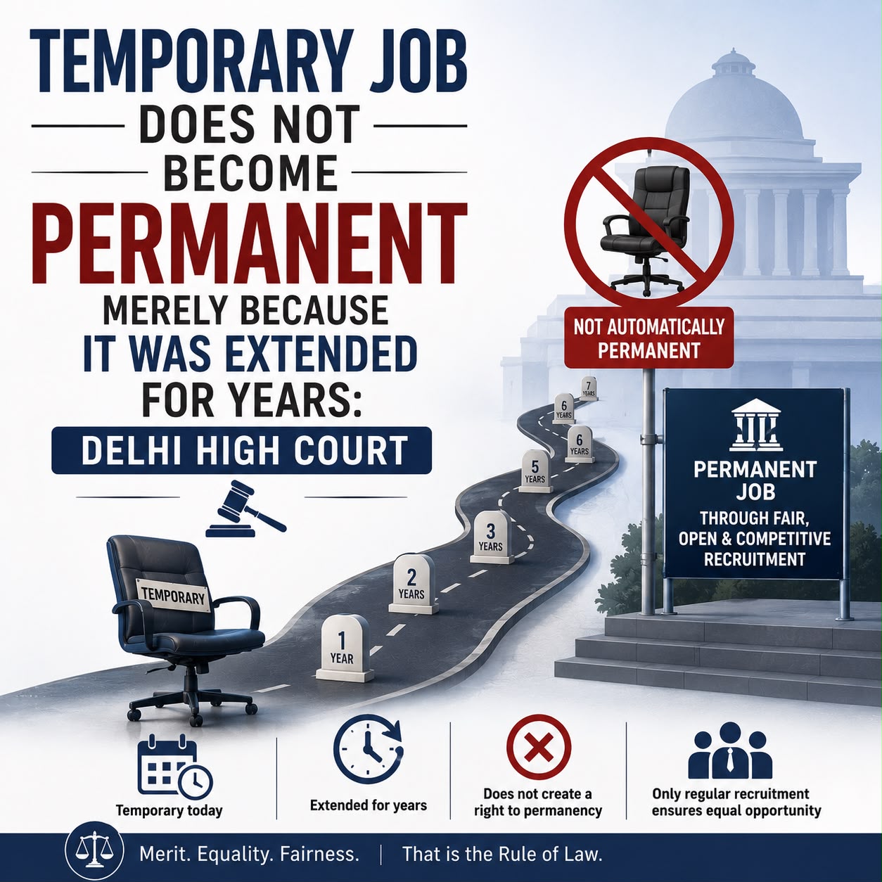 Temporary Job Does Not Become Permanent Merely Because It Was Extended ...